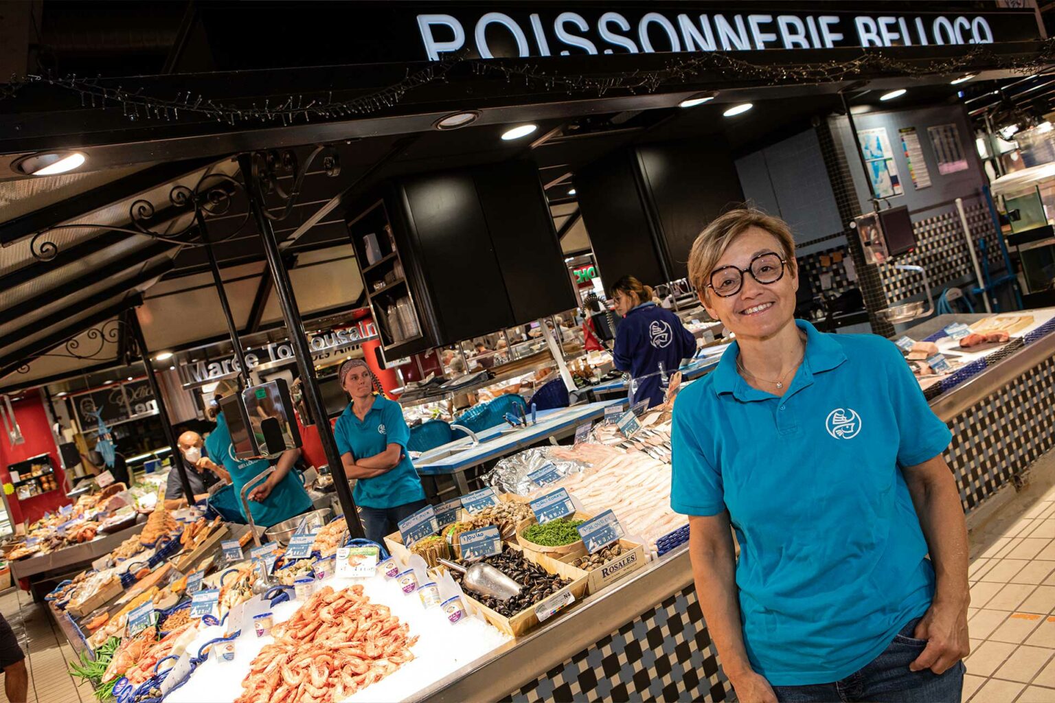 Poissonnerie Bellocq — Marché Victor Hugo